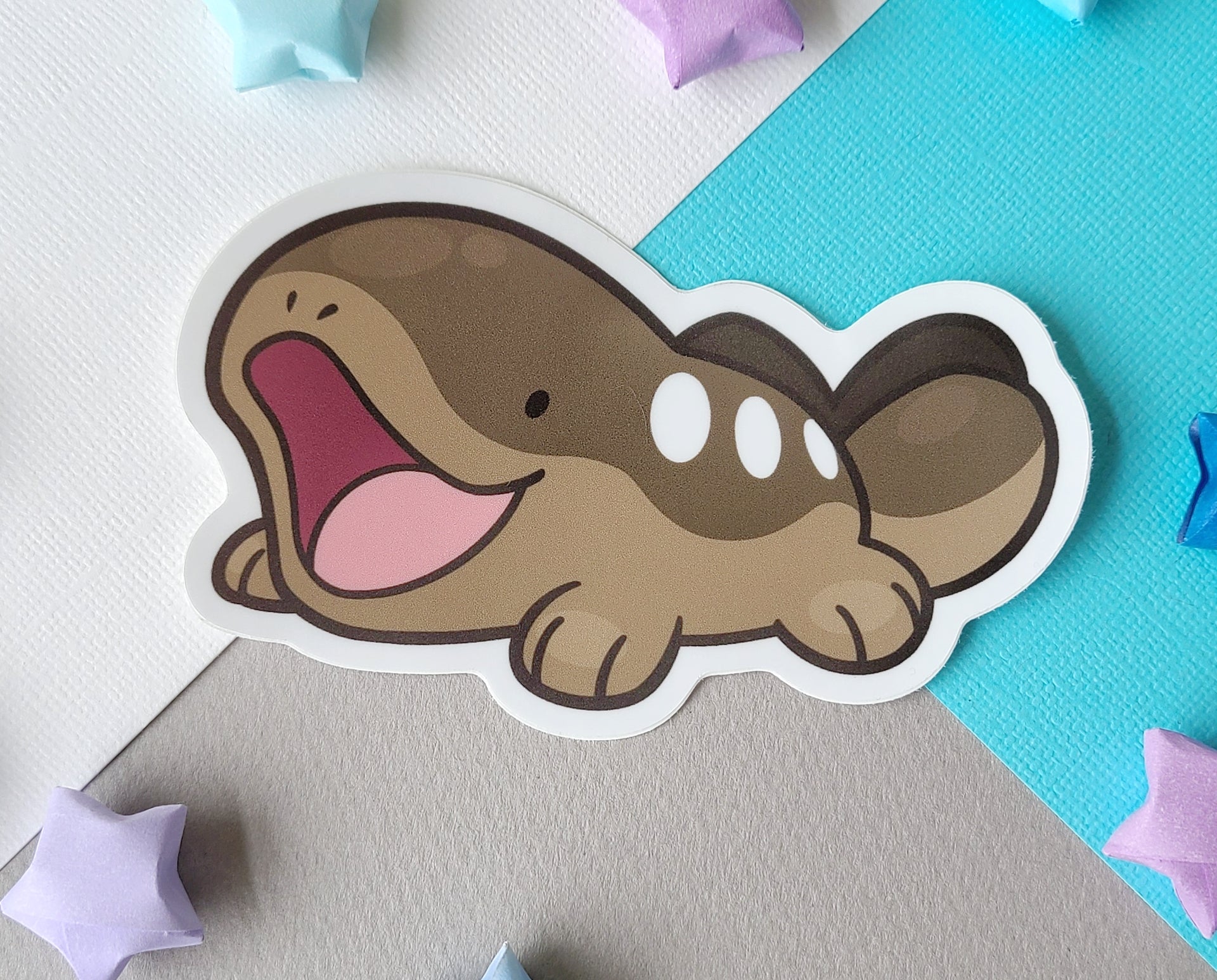 Clod Muddy Buddy Sticker – porterillustration