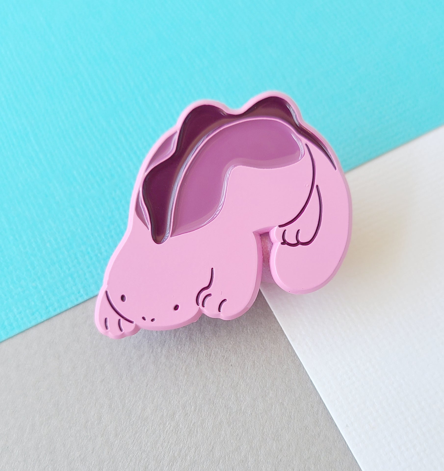 Shiny Quag Soft Enamel Pin – porterillustration