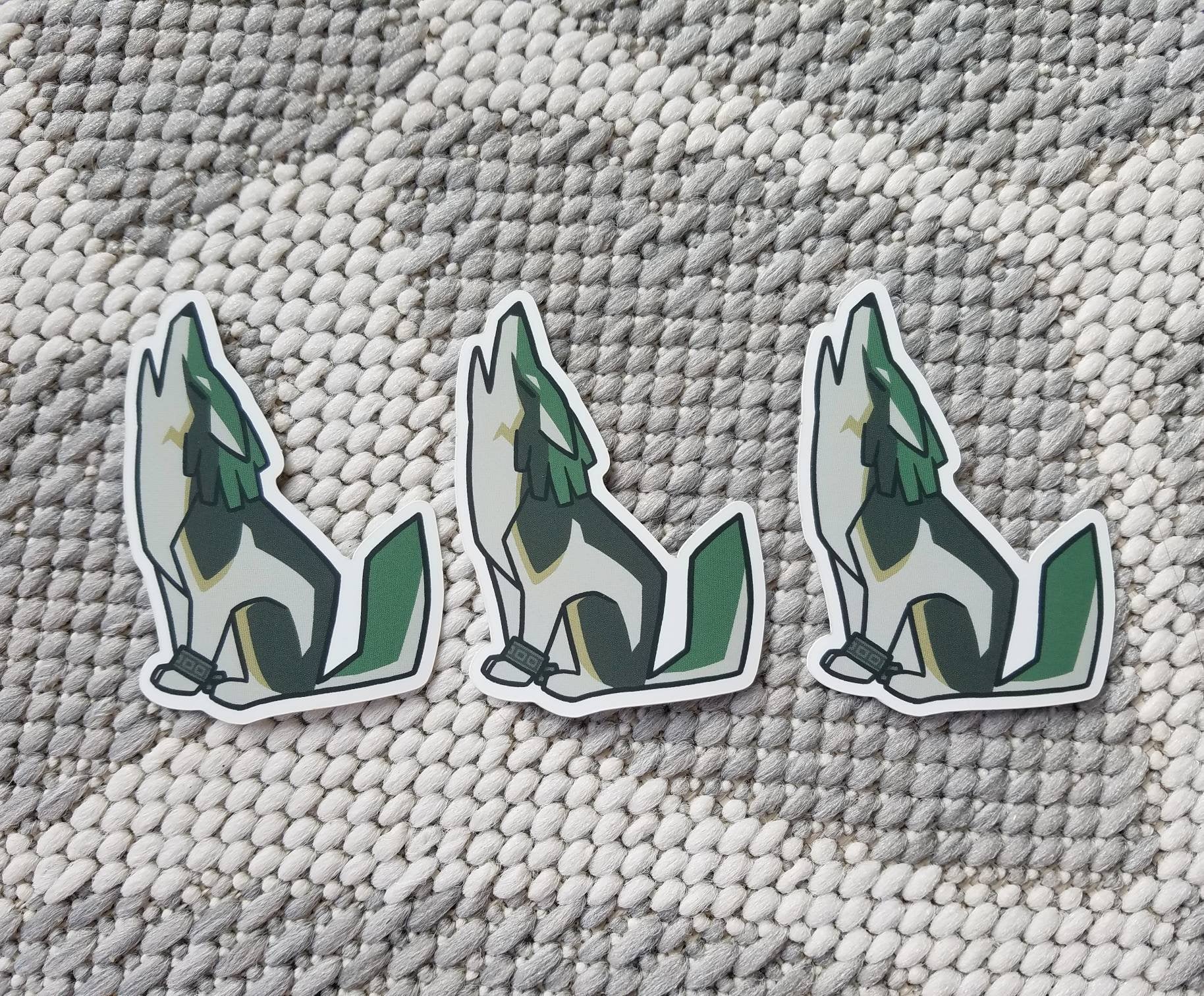 Howling Wolf Link Sticker – porterillustration