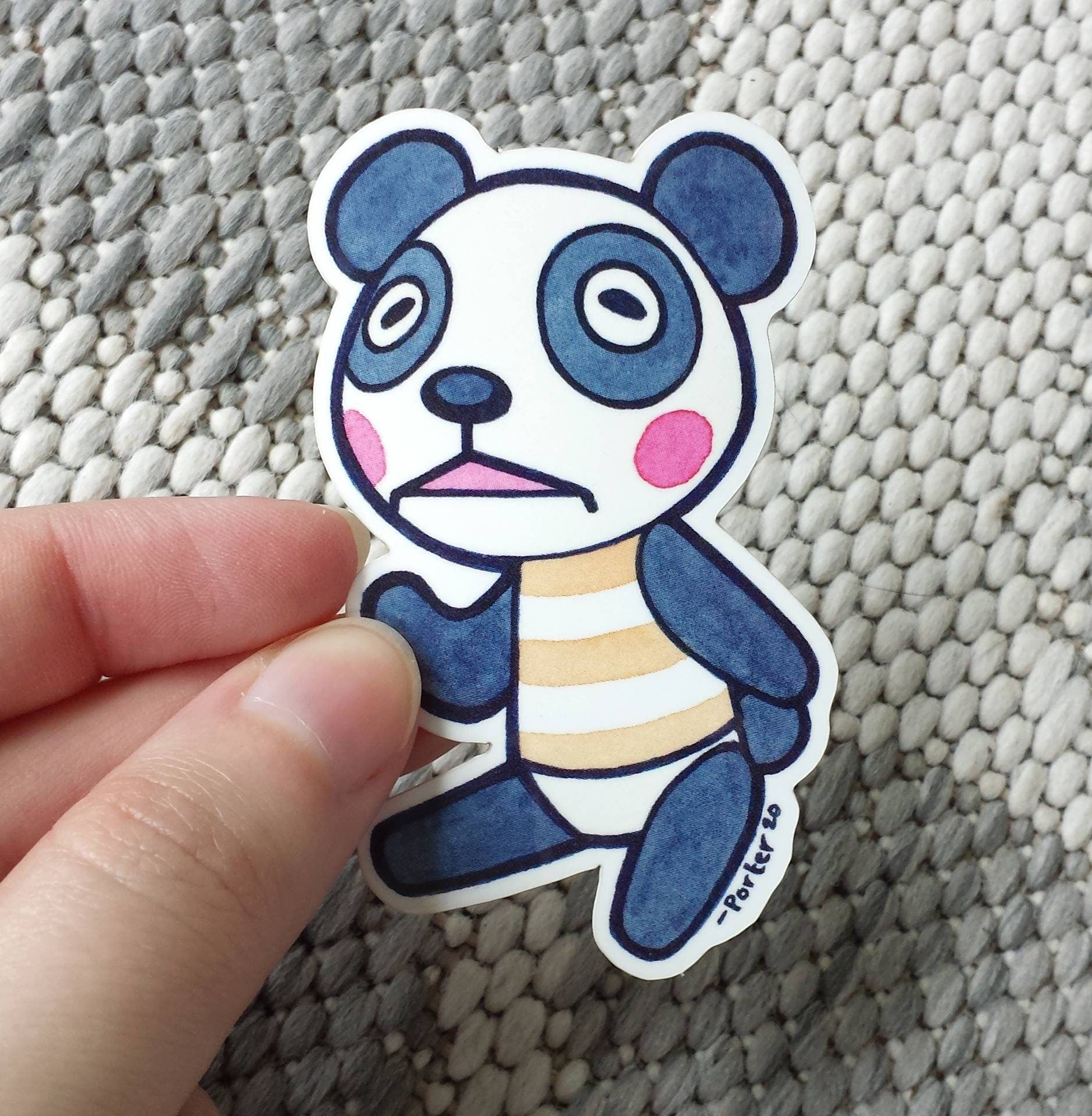 ACNH Chester Sticker – porterillustration