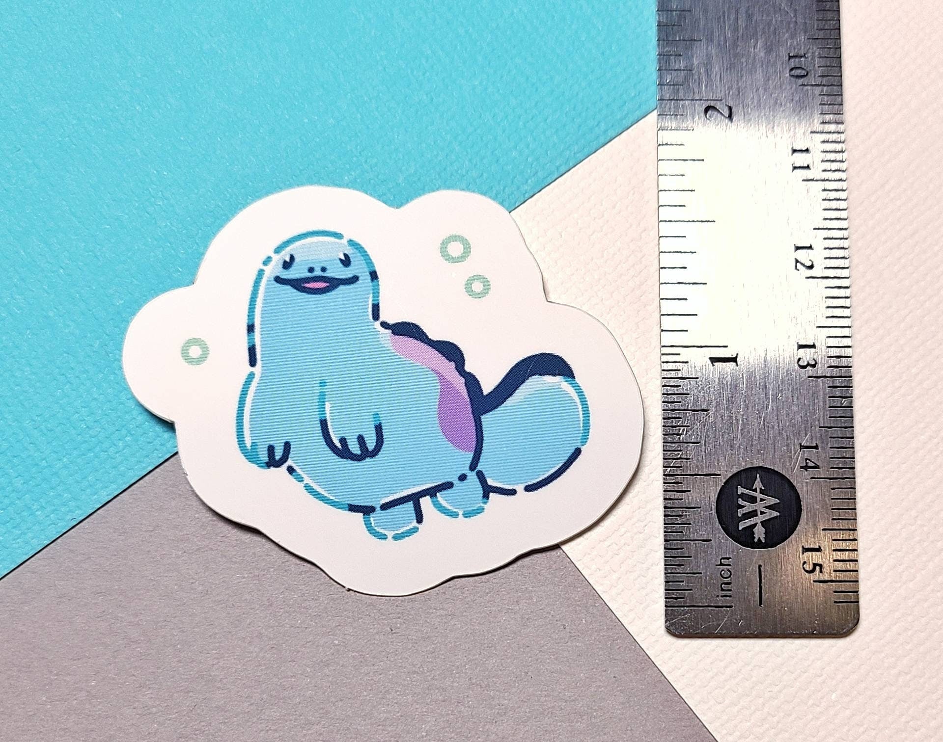 Mini Saiko Soda Quag Vinyl Sticker – porterillustration