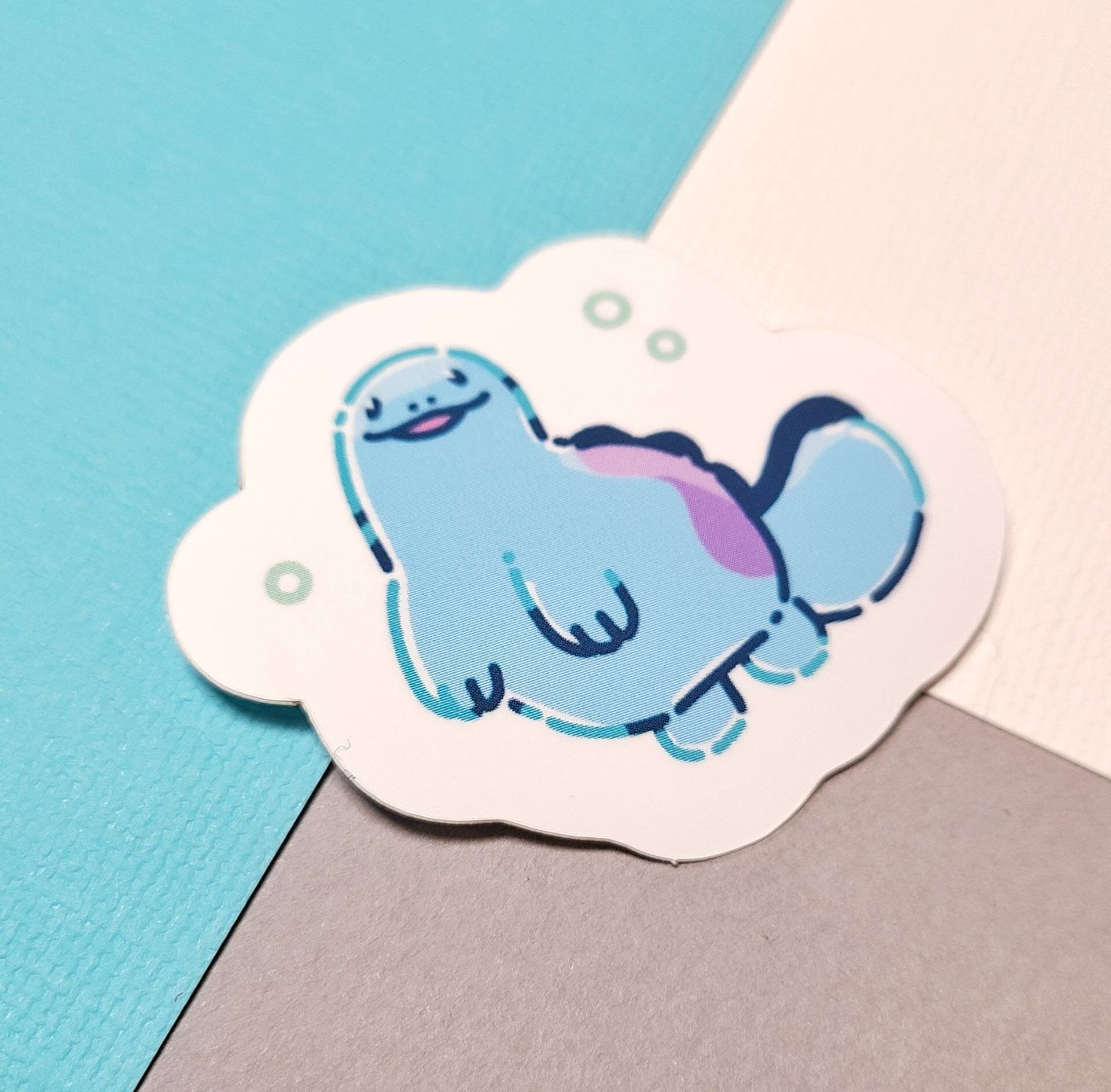 Mini Saiko Soda Quag Vinyl Sticker – porterillustration